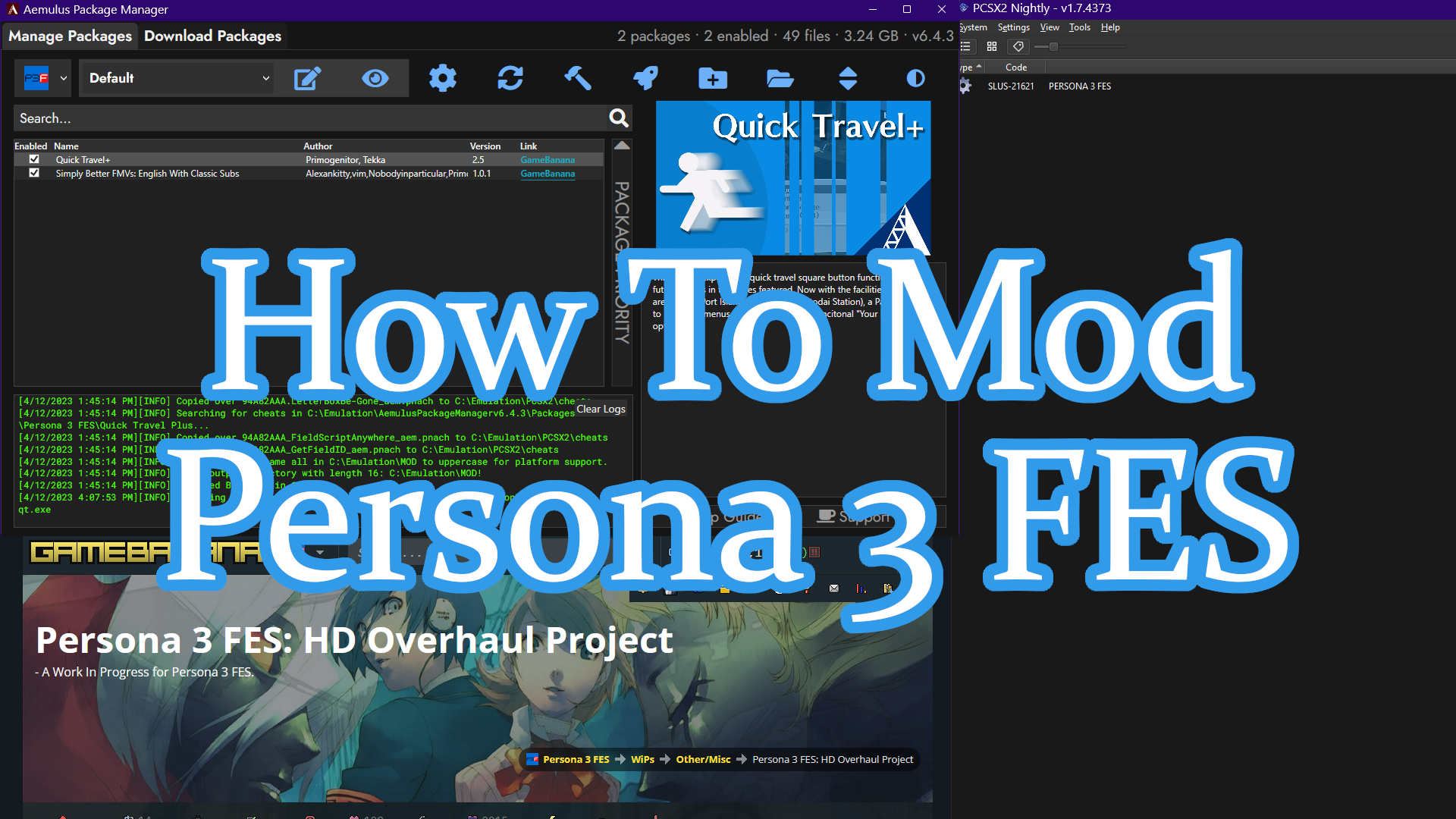 How To Mod Persona 3 FES Persona 3 FES Modding Guide 1 2 0 Documentation How To Mod Persona 3 FES Persona 3 FES Modding Guide 1 2 0 Documentation